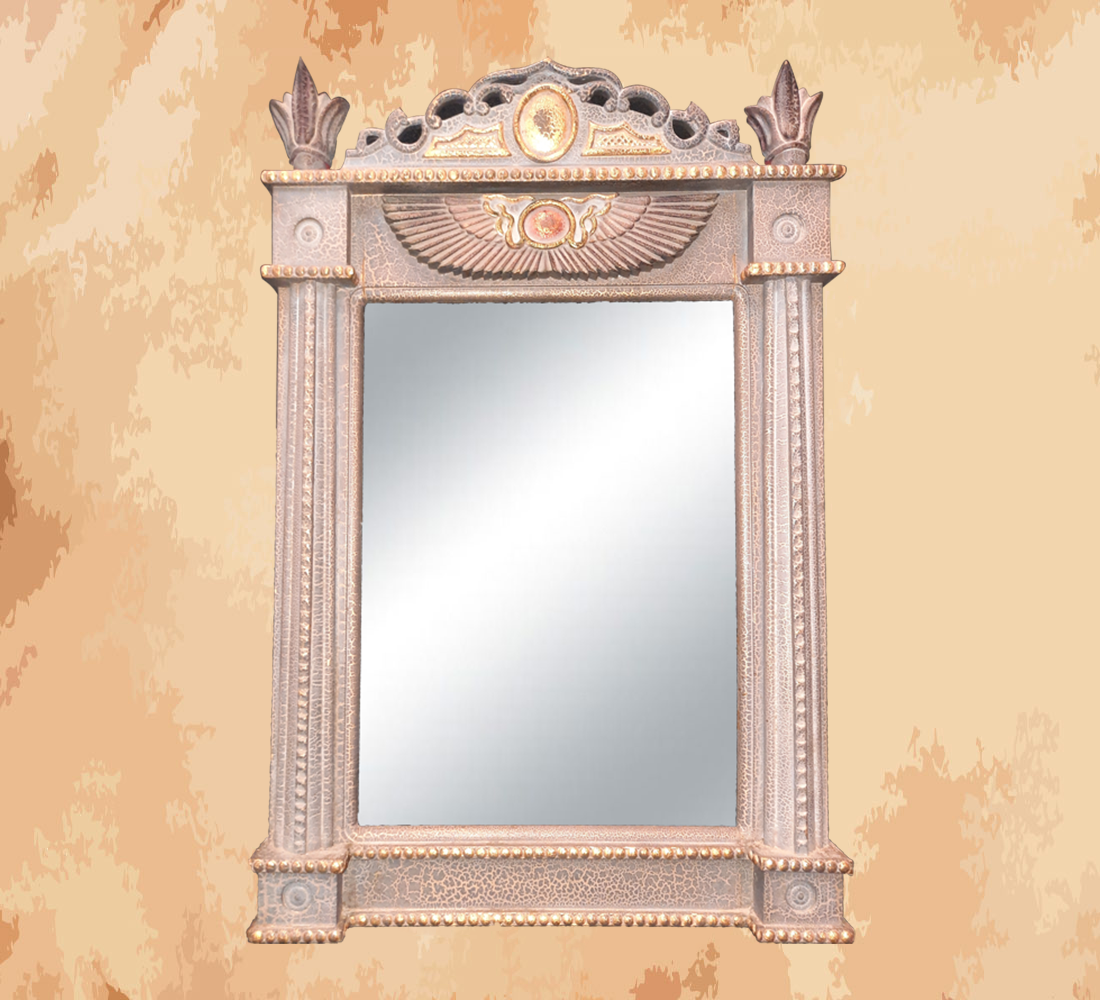 (Luxor Temple Mirror) A mirror of our design inspired by the ancient ...